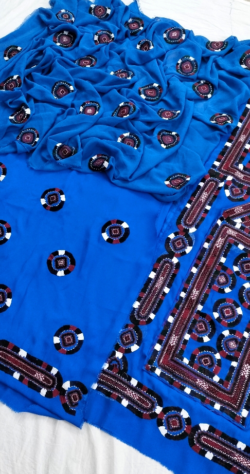 Balochi Doch Turbati / Balochi Dress 3 Piece - Balochi Traditional Dresses