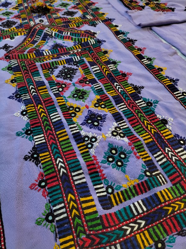 Hand Made Balochi Dress | Doch | Balochi 3 piece - Balochi Traditional ...